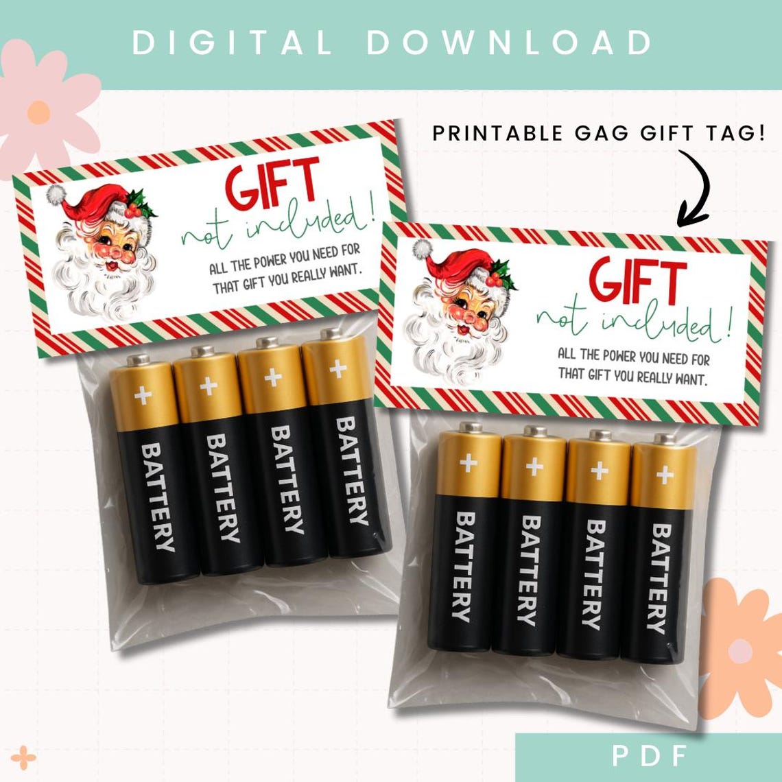 Gift Not Included White Elephant Gag Gift | Stocking Stuffer | Secret ...