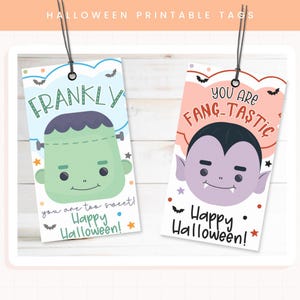 Halloween Treat Gift Tag Bundle | Poppin by to Say Happy Halloween ...