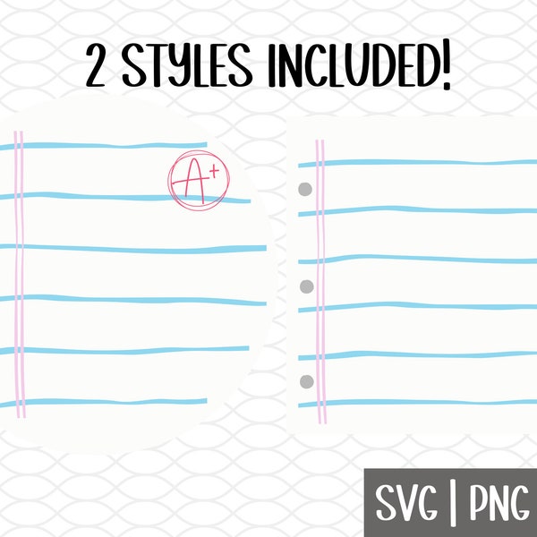 Notebook Paper - Etsy