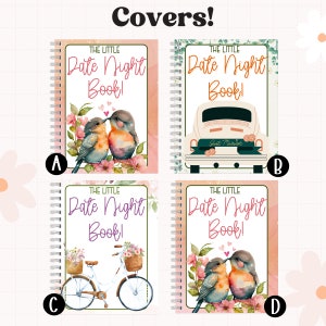 Printed Date Night Gift Card Book | Wedding Gift | Anniversary Gift ...