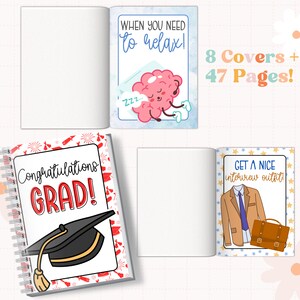 Printed Graduation Gift Card Book | College Care Package | High School ...