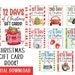 Printable Christmas Gift Card Book | Christmas Gift Card Holder ...