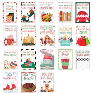 Printable Christmas Gift Card Book | Christmas Gift Card Holder ...
