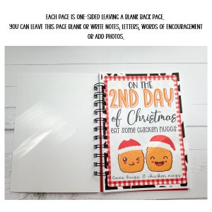 Printed 12 Days of Christmas Gift Card Book | Christmas Gift Card ...