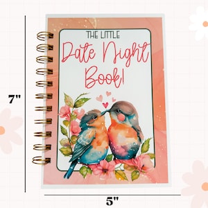 Printed Date Night Gift Card Book | Wedding Gift | Anniversary Gift ...