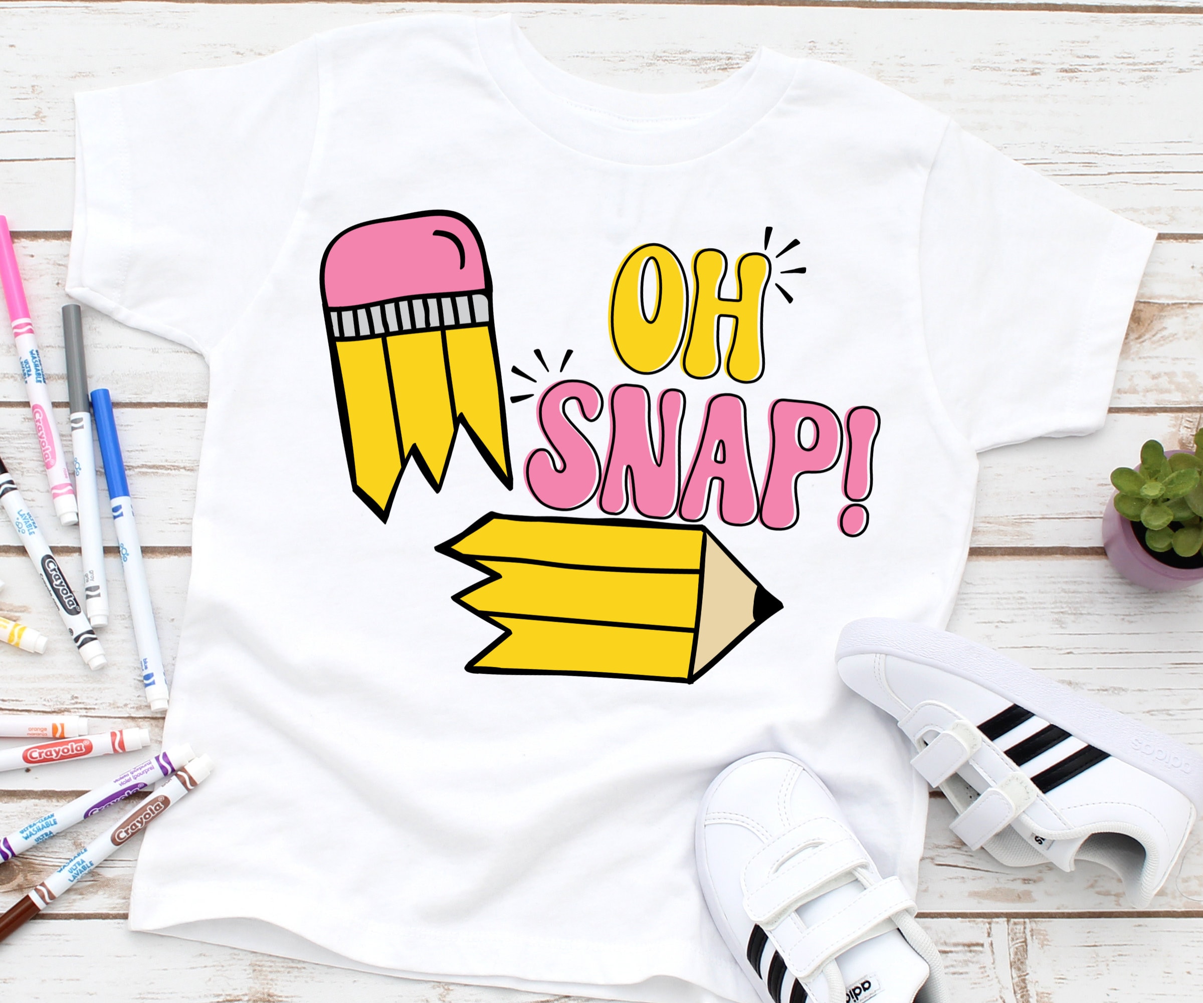 Oh Snap Broken Pencil SVG Back to School SVG First Day of - Etsy