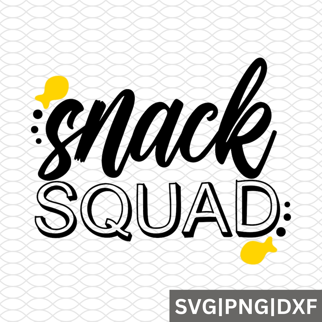 Snack Squad SVG | Friend Group SVG | Funny Kid SVG | Funny Toddler Shirt Svg | Snack Svg ...