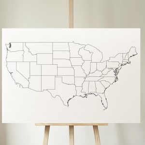 USA America Map Svg | Outline | Includes Svg Eps Png Jpg Dxf File ...