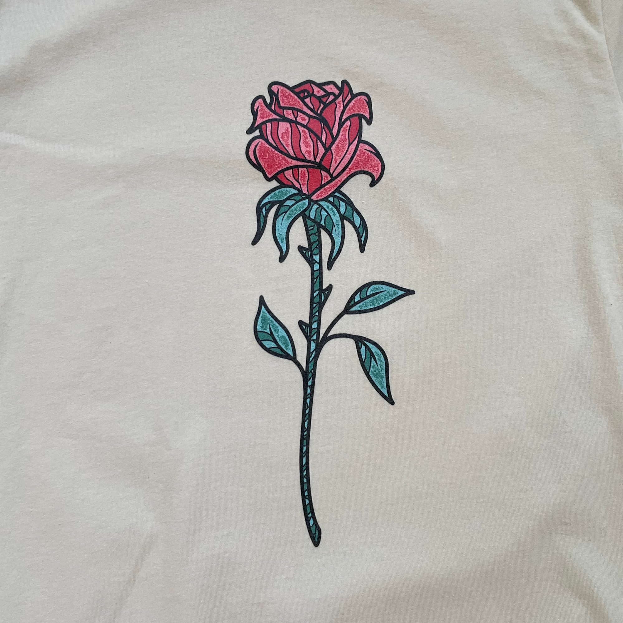 Rose Design T-shirt | Flower Girl T-shirt | Crazy Plant Lady - Etsy