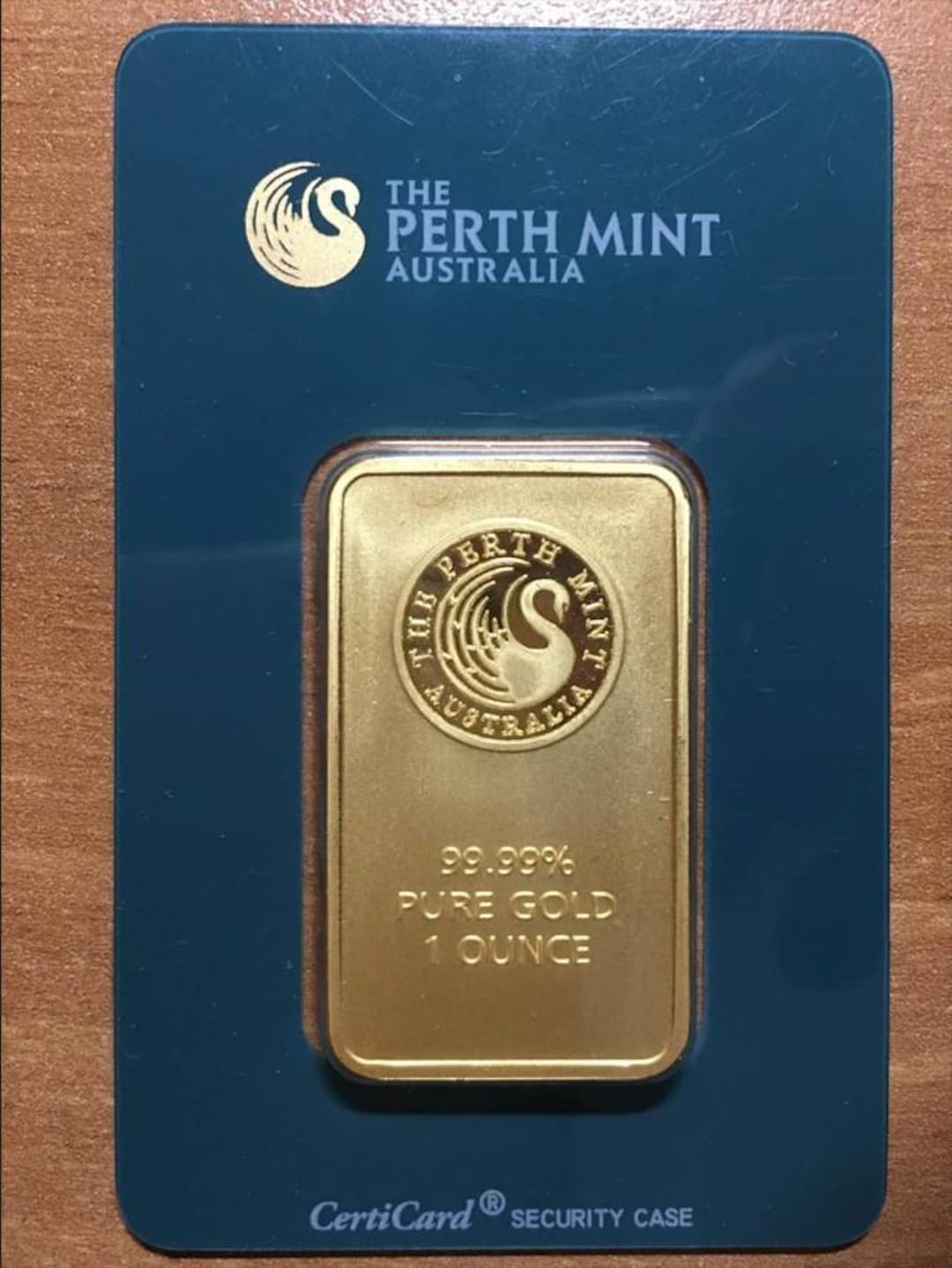 1 Oz Perth Mint 999.9 Gold Bar - Etsy