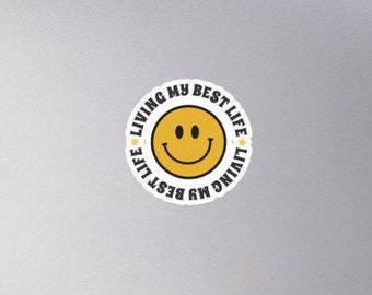 Living My Best Life Sticker - Etsy