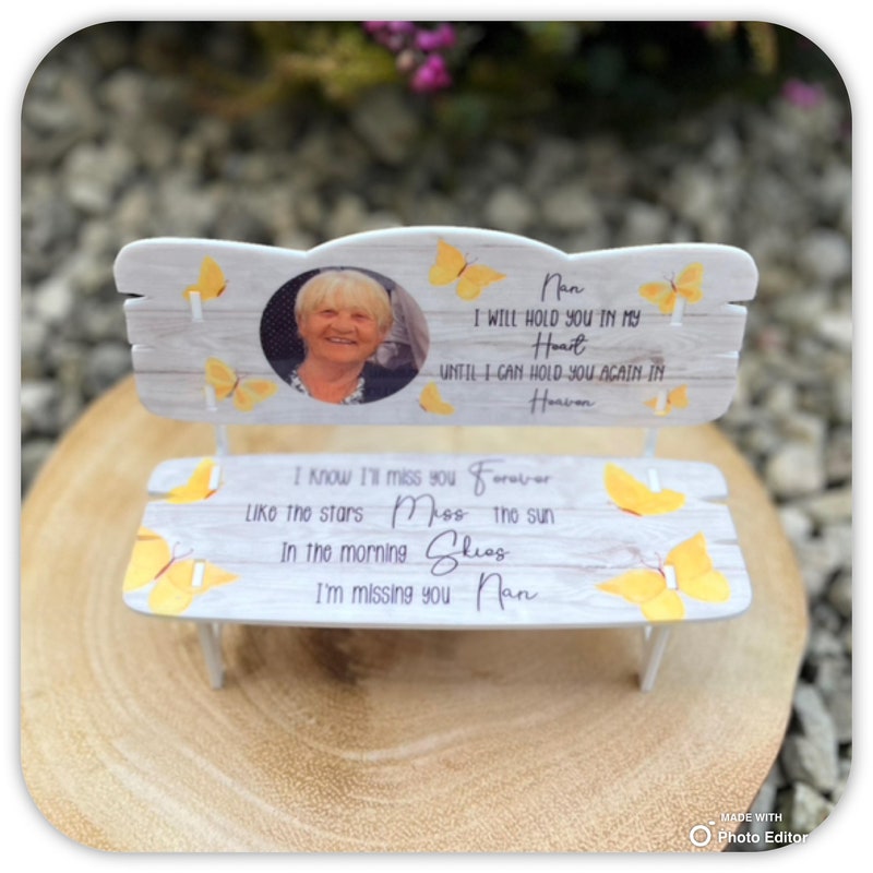 Butterfly Bench - Etsy