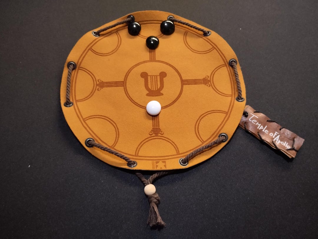 Temple of Apollo Bear Hunt Greek Ancient Historic Board Game in Faux ...