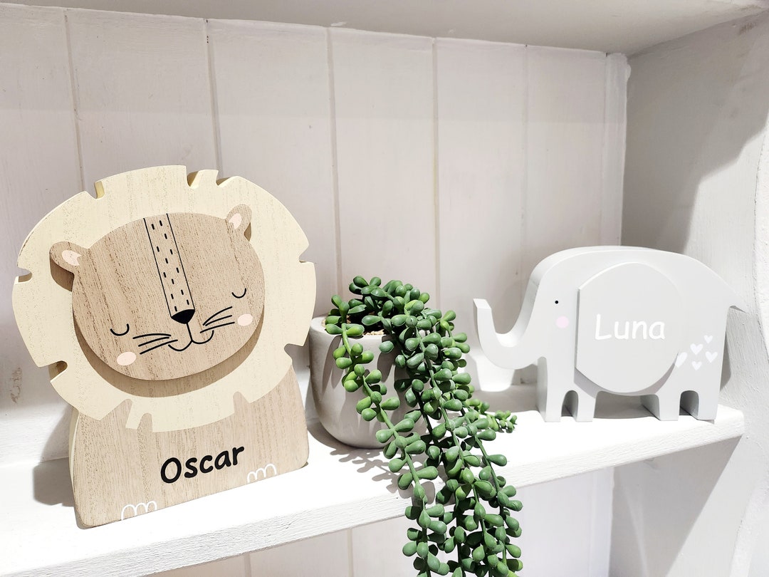 Personalised Animal Money Box - Etsy