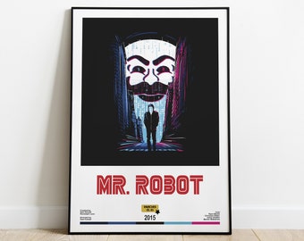 Mr Robot Vector - Etsy
