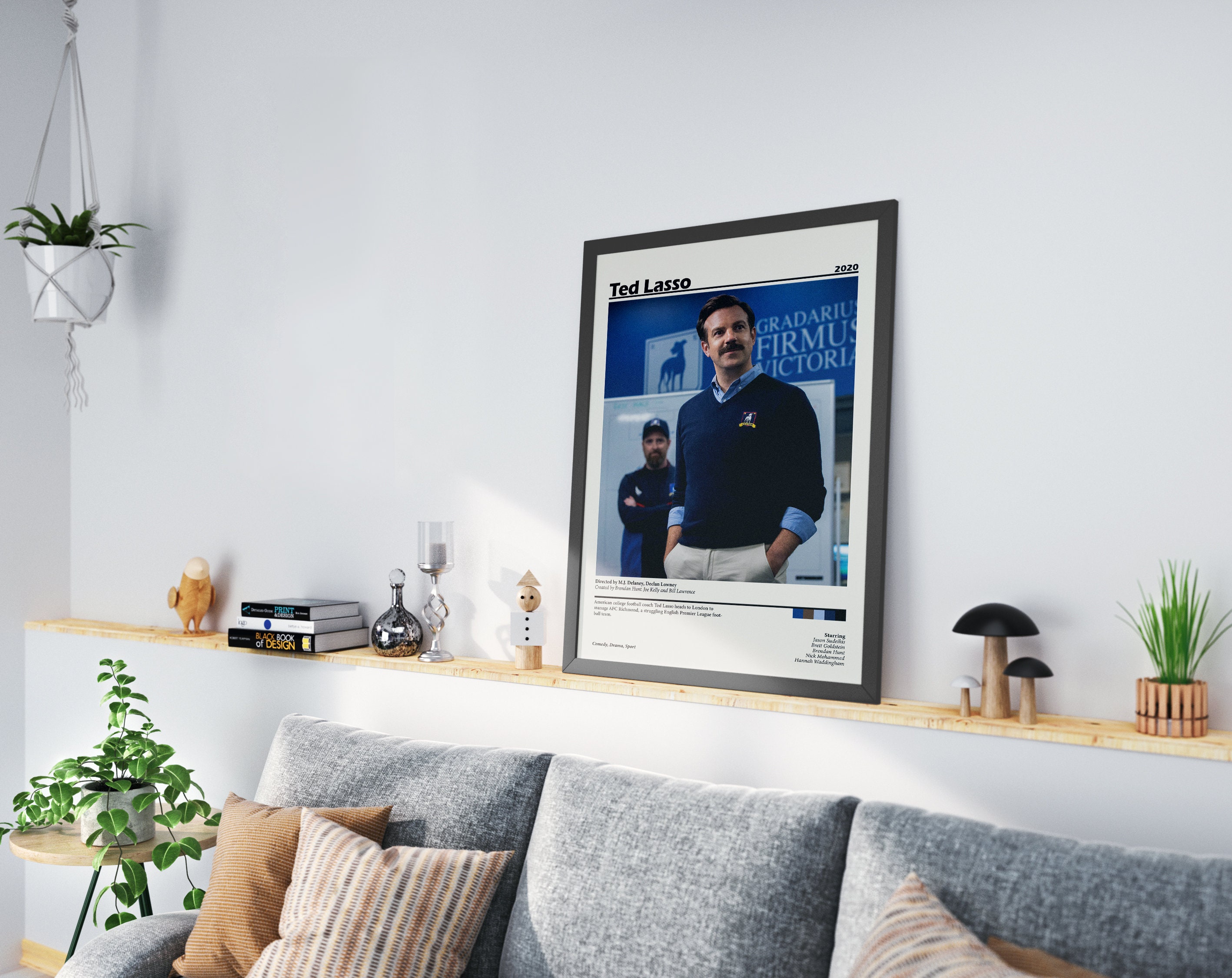 Ted Lasso Poster, Ted Lasso Series Posters