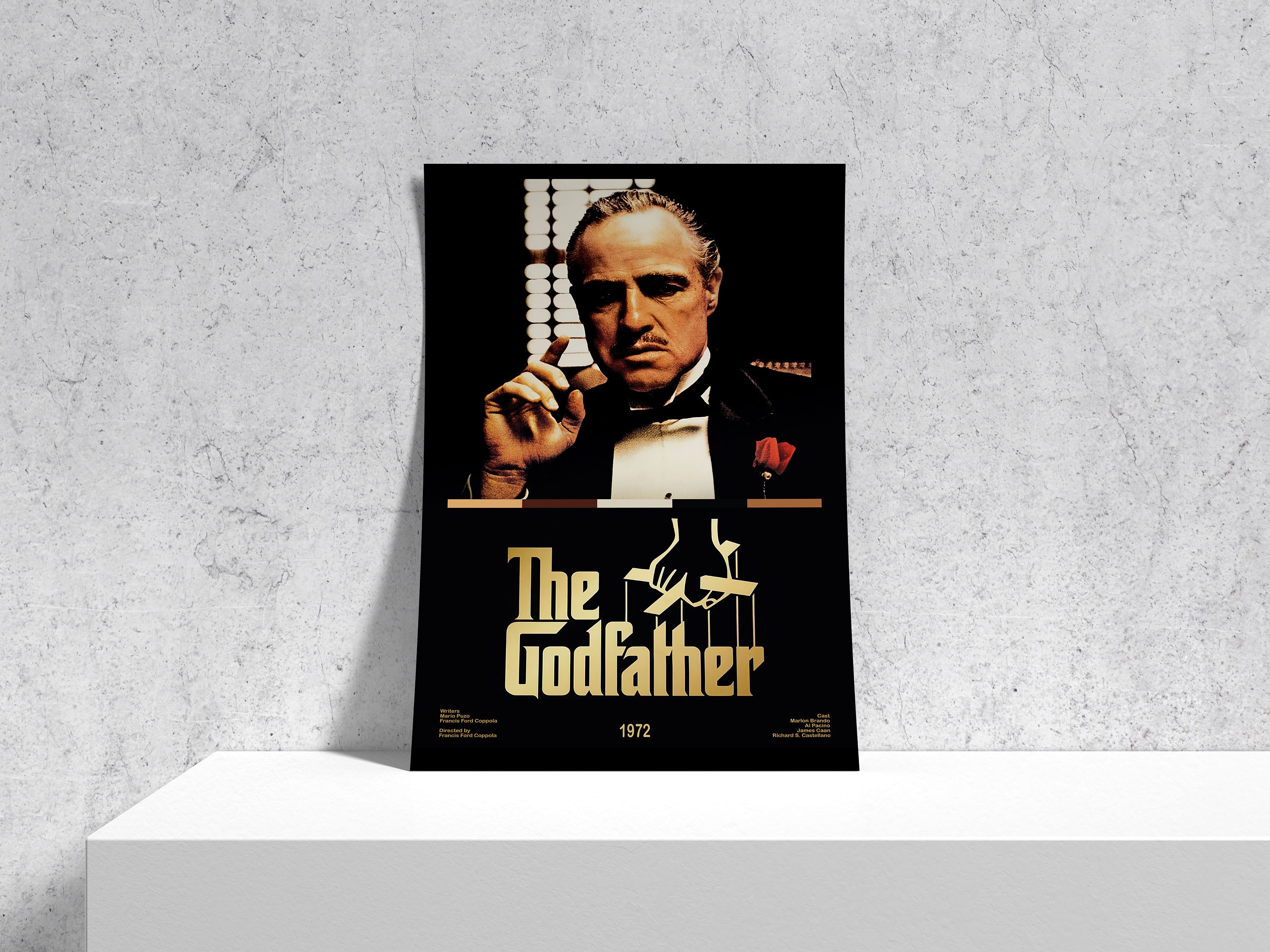 Le Parrain The Godfather Film 2023 Poster vendu par Gentlemanly Scotch ...