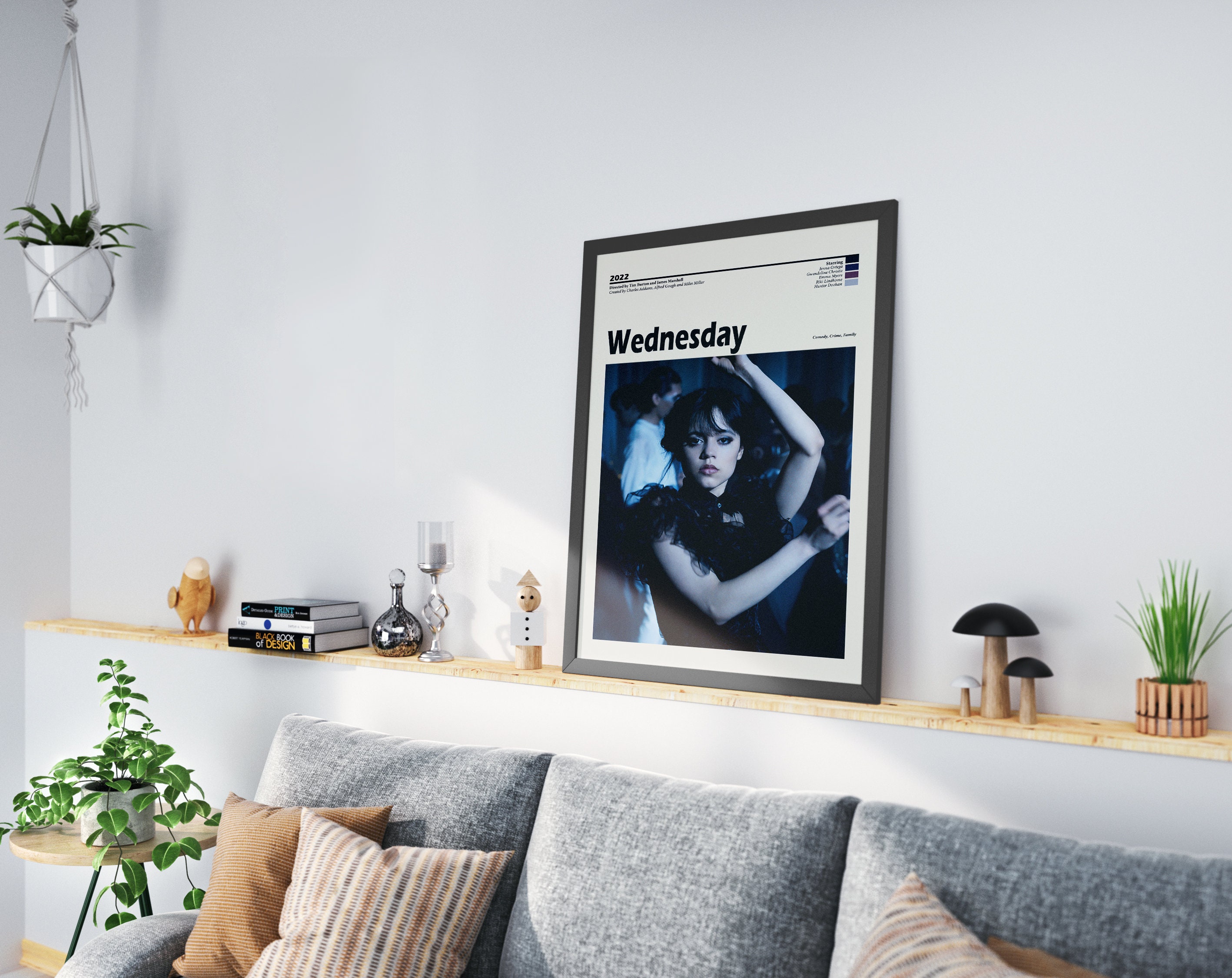 Wednesday Poster, Wednesday Addams Dancing, Addams Family Posters ...