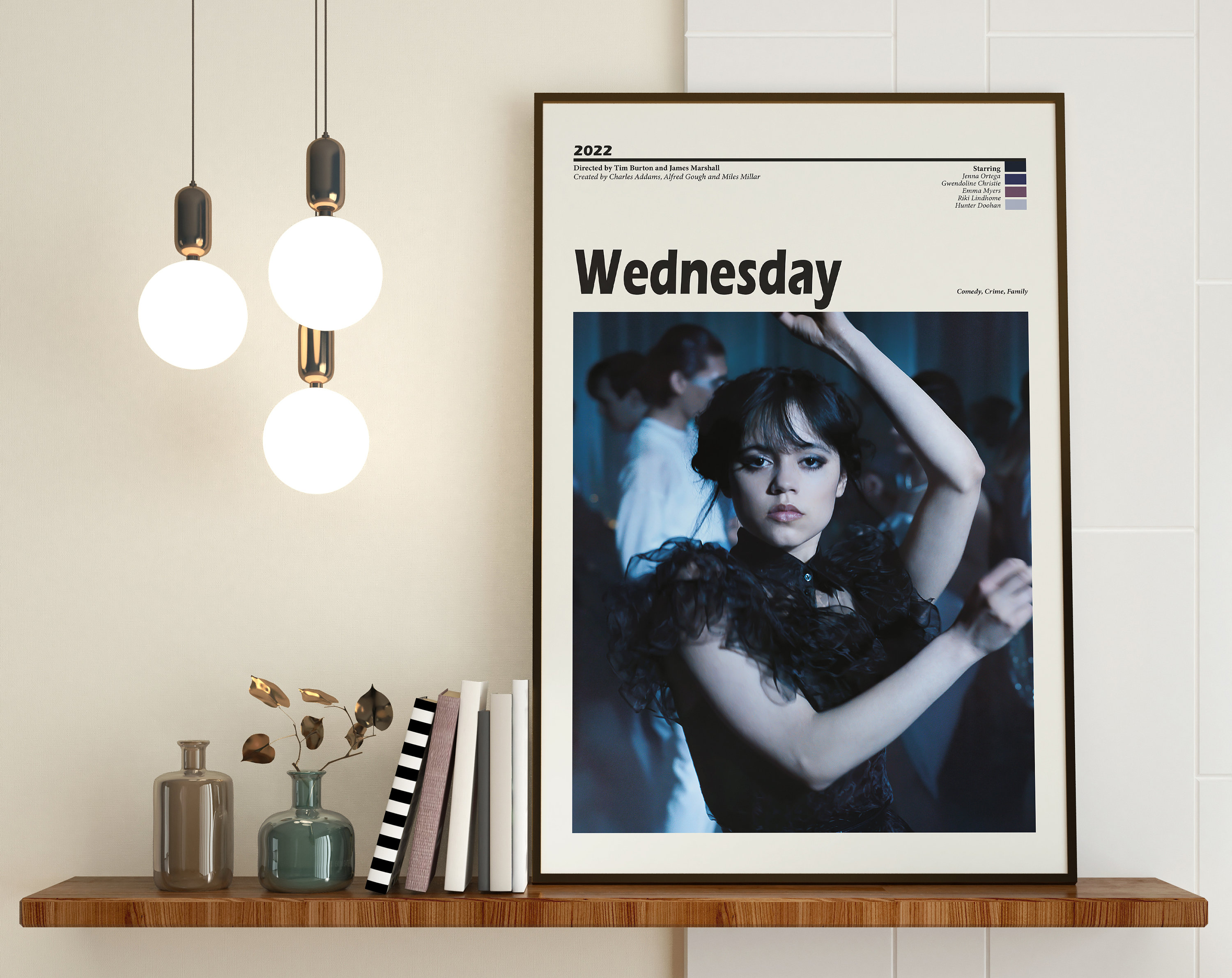 Wednesday Poster, Wednesday Addams Dancing sold by Guilherme Marques ...