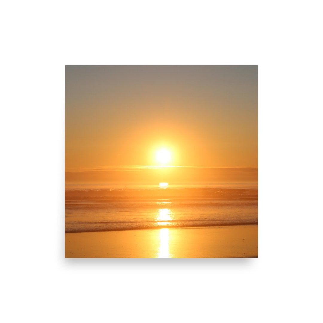 Sunset Poster Multiple Sizes - Etsy