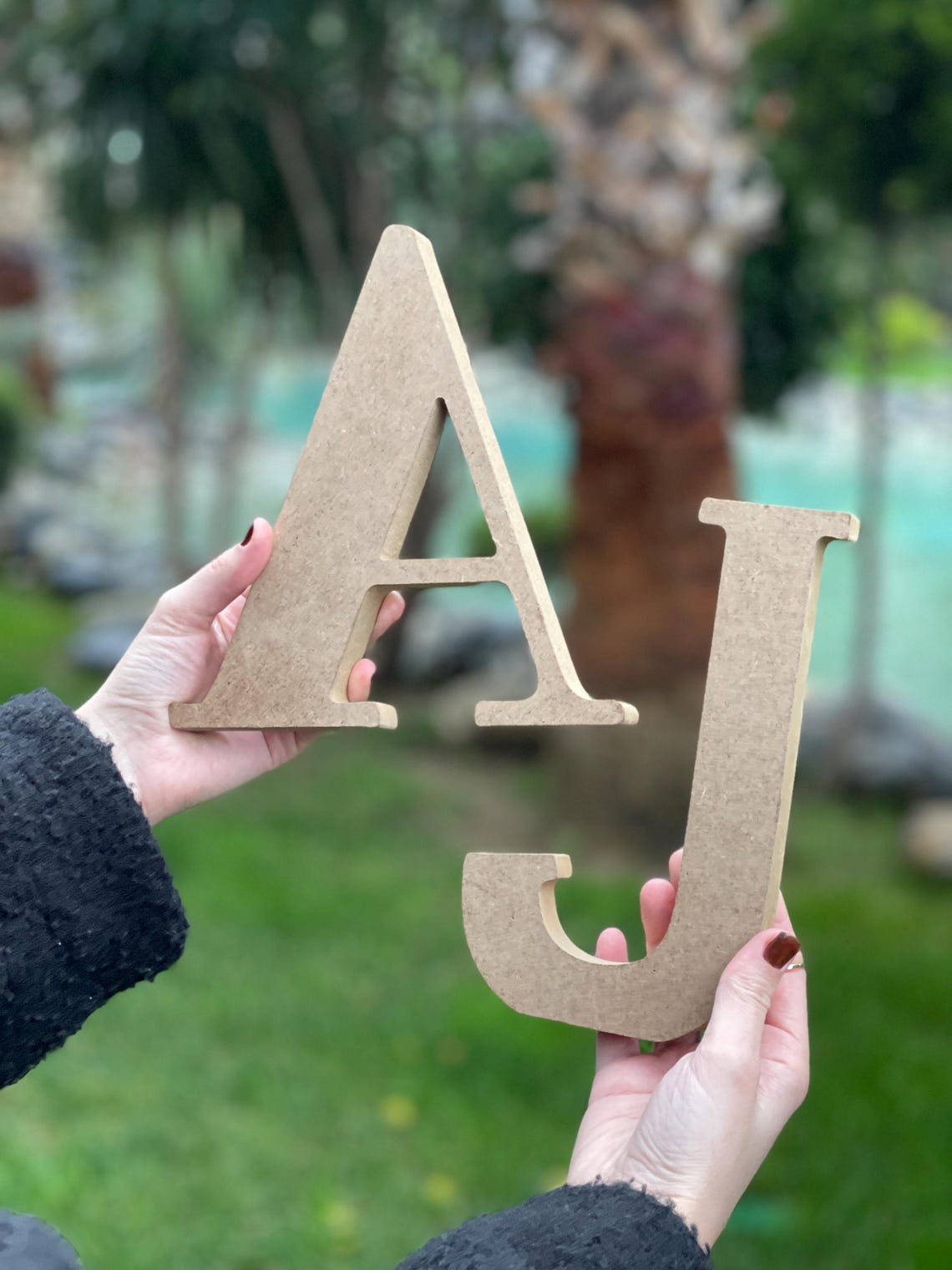 Custom Wooden Letters, Personalized Table Decor for Weddings, Events ...