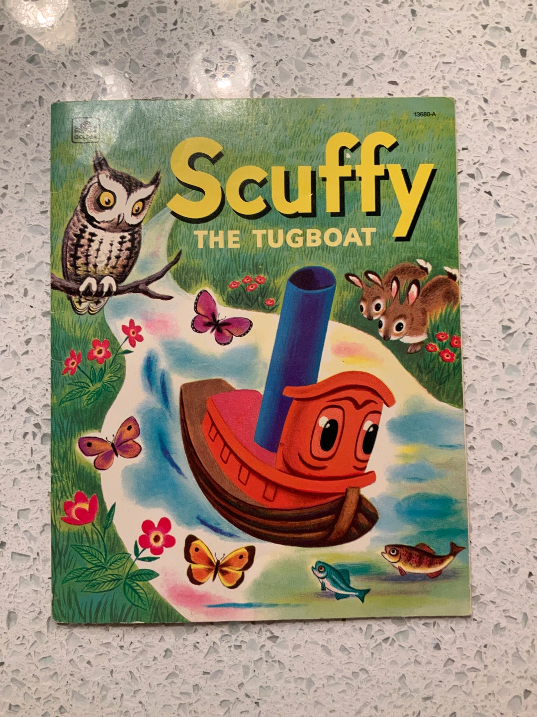 Scuffy the Tugboat - Etsy