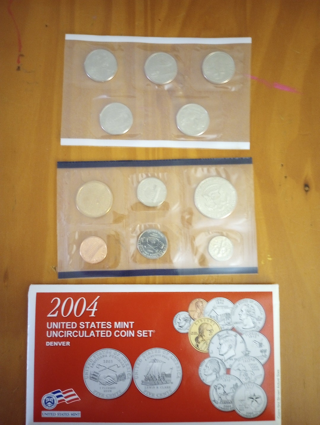 2004 Uncirculated Coin Set - Etsy