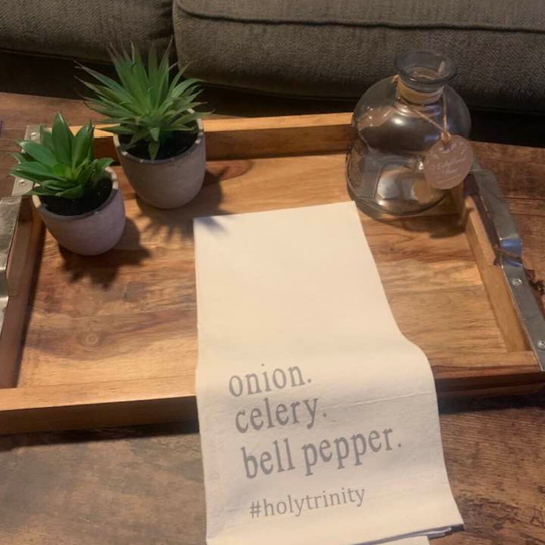 Holy Trinity Tea Towel/kitchen Decor New Orleans Kitchen - Etsy