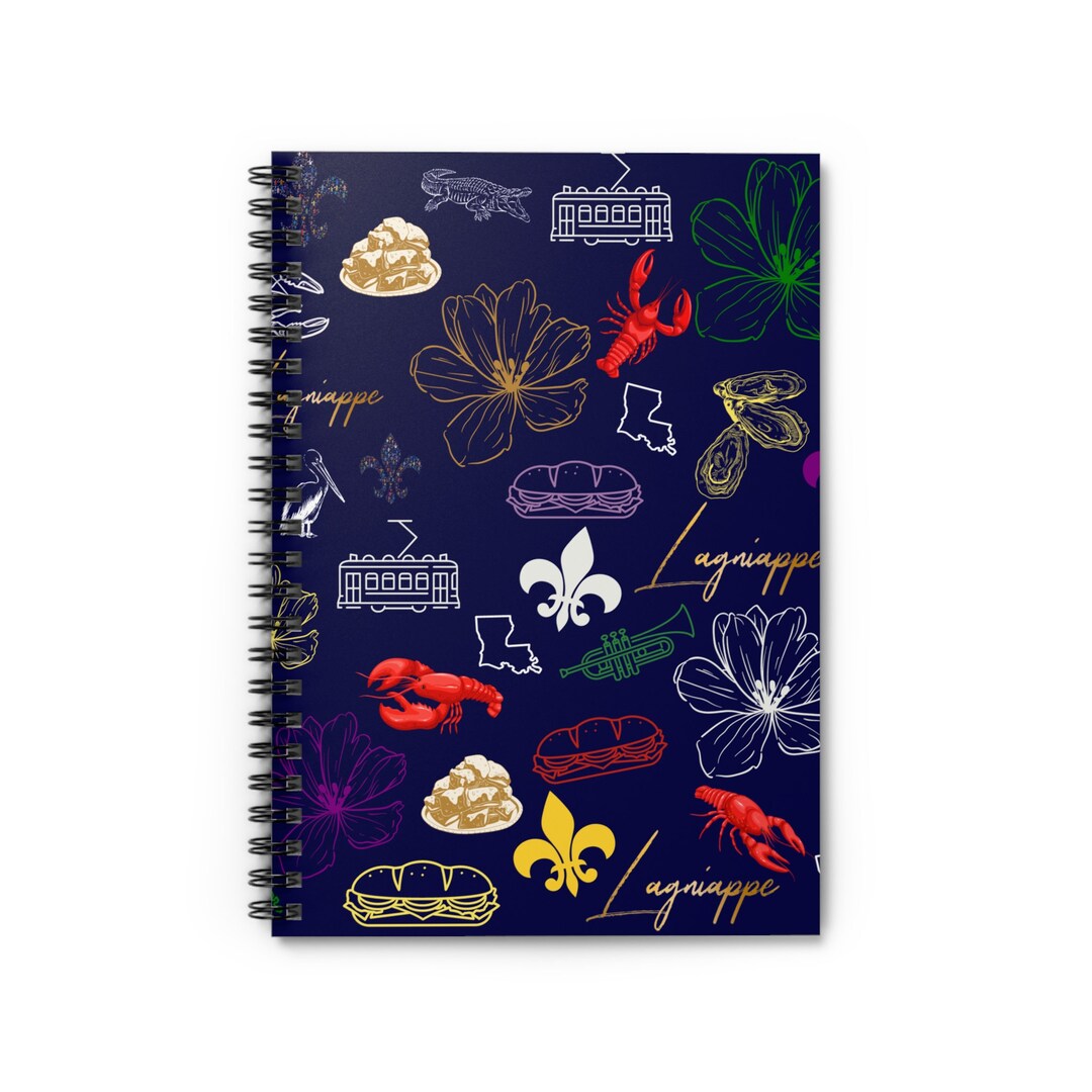 New Orleans Themed Notebook - Perfect for Journaling, Sketching, and ...