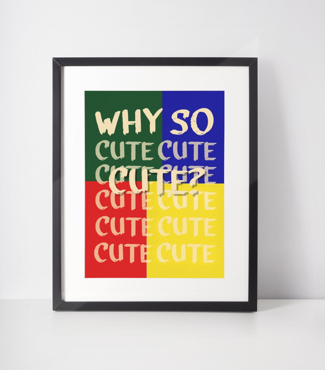Digital Download Primary Colors Pop Art, Color Block Wall Art, Graffiti ...