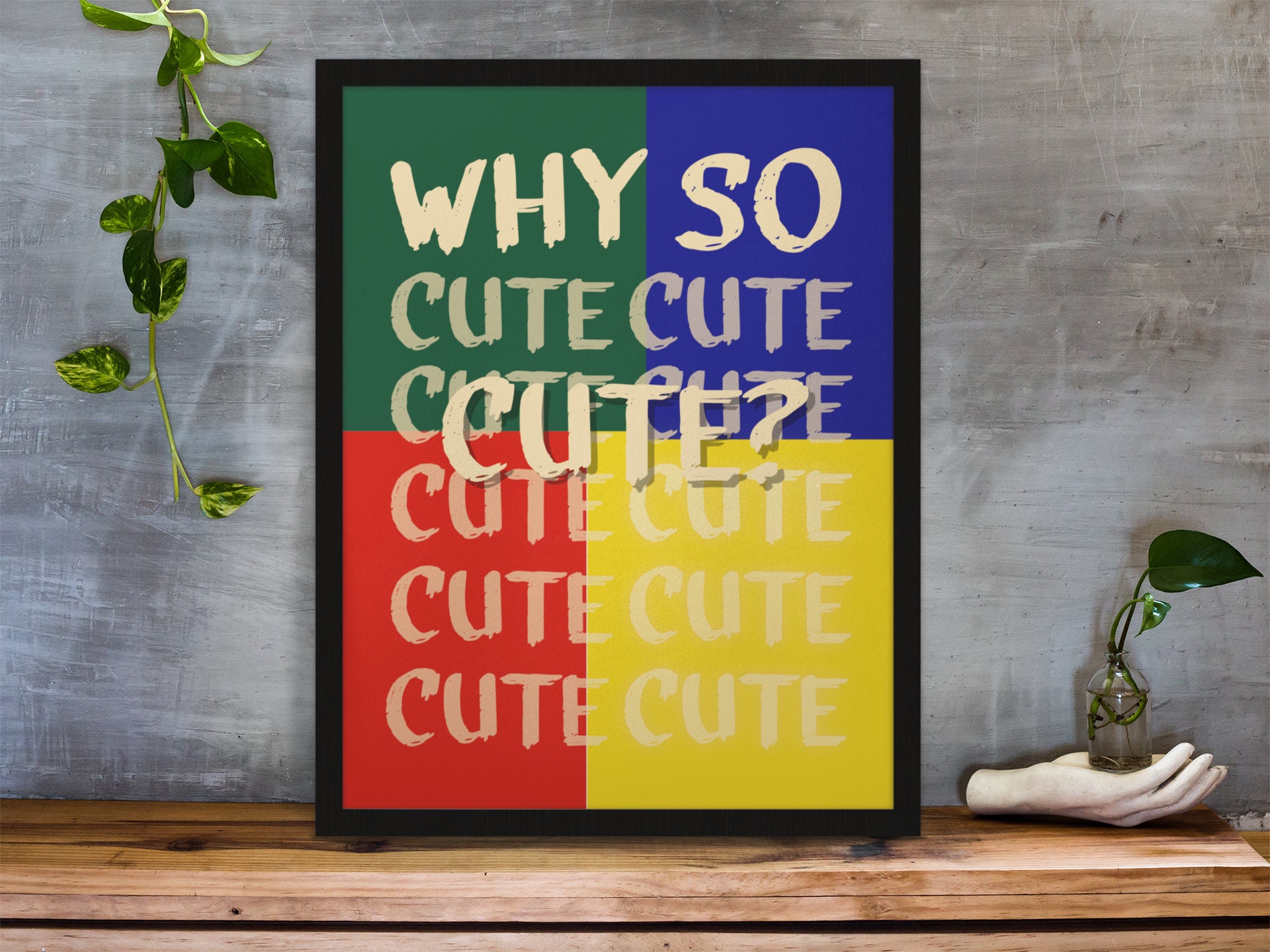 Digital Download Primary Colors Pop Art, Color Block Wall Art, Graffiti ...