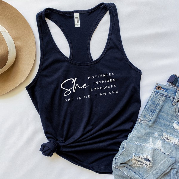 Motivational Tank - Etsy