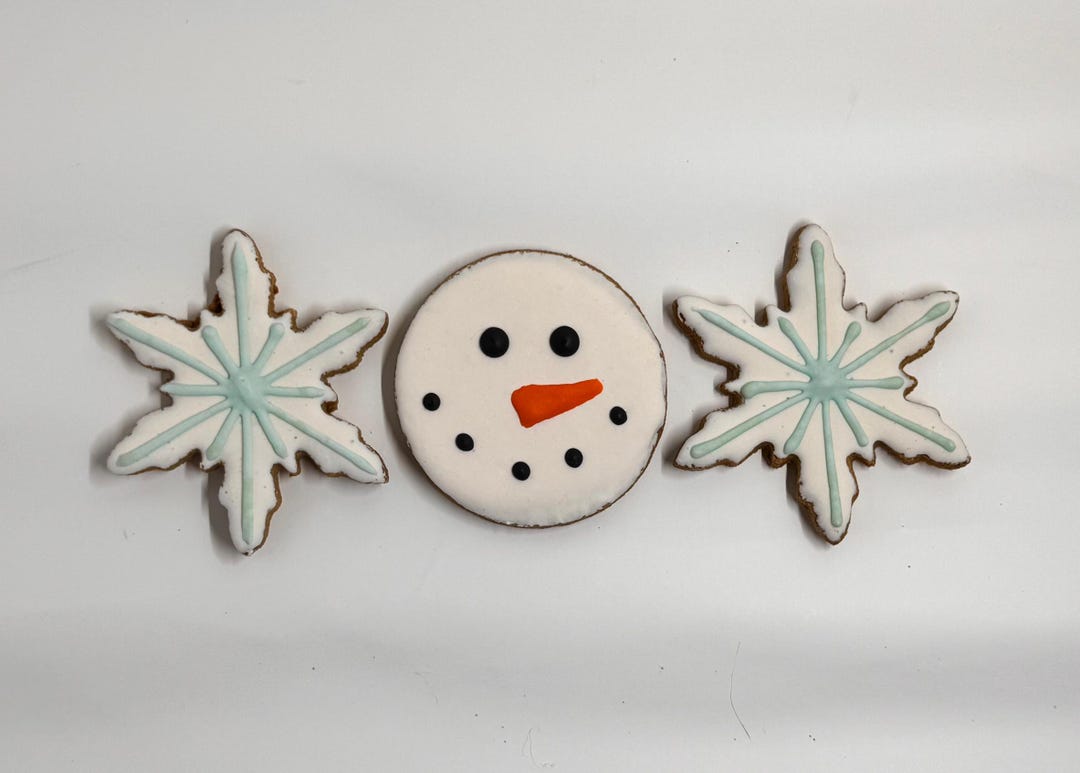 Snowman Set | Pumpkin Peanut Butter Dog Treat - Etsy