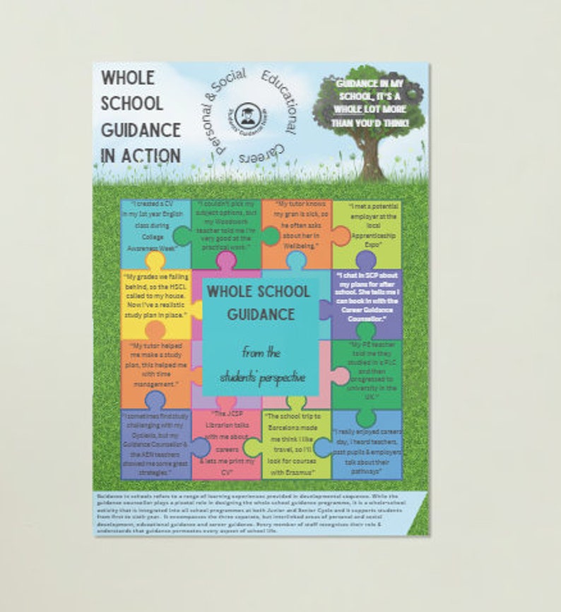 Whole School Guidance Poster - Etsy