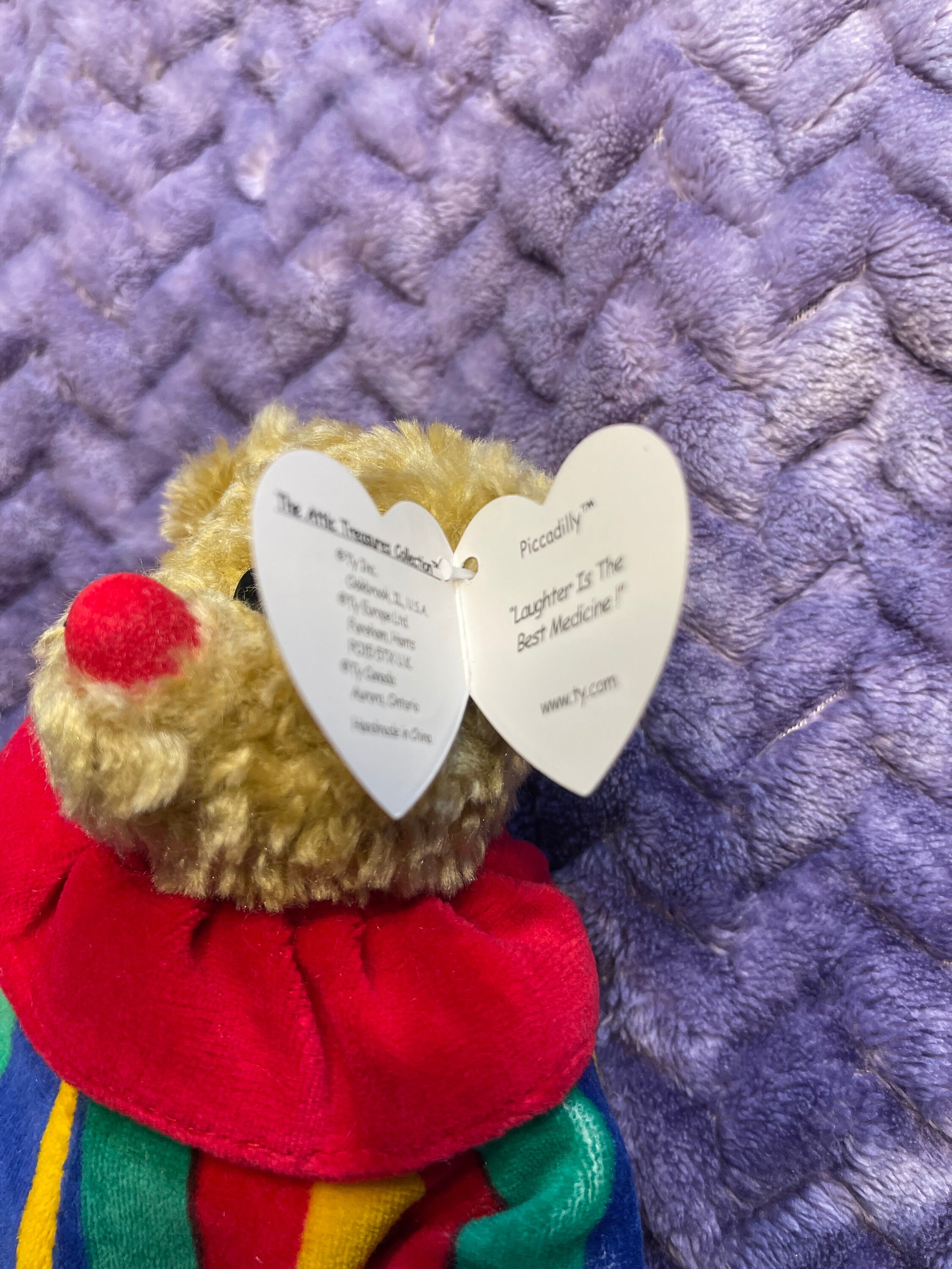 Rare Piccadilly Circus 1993 Beanie Baby in Slightly Used Condition - Etsy