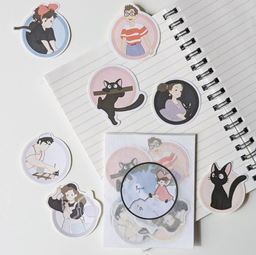 Anime Sticker Pack / Matte Stickers / Cute Anime Characters / - Etsy
