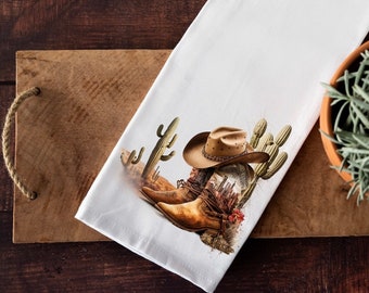 Vintage Rodeo Kitchen Towel Western Vintage Towel Rodeo - Etsy