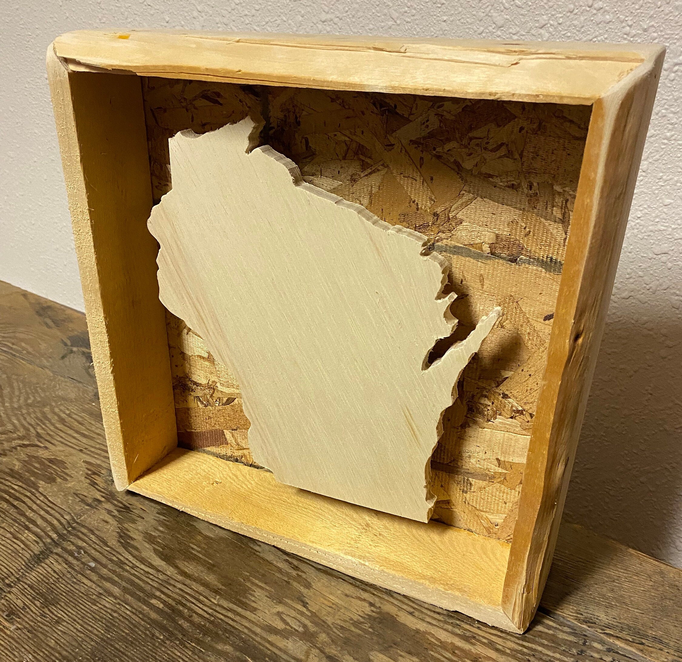 Wisconsin Shadow Box - Etsy