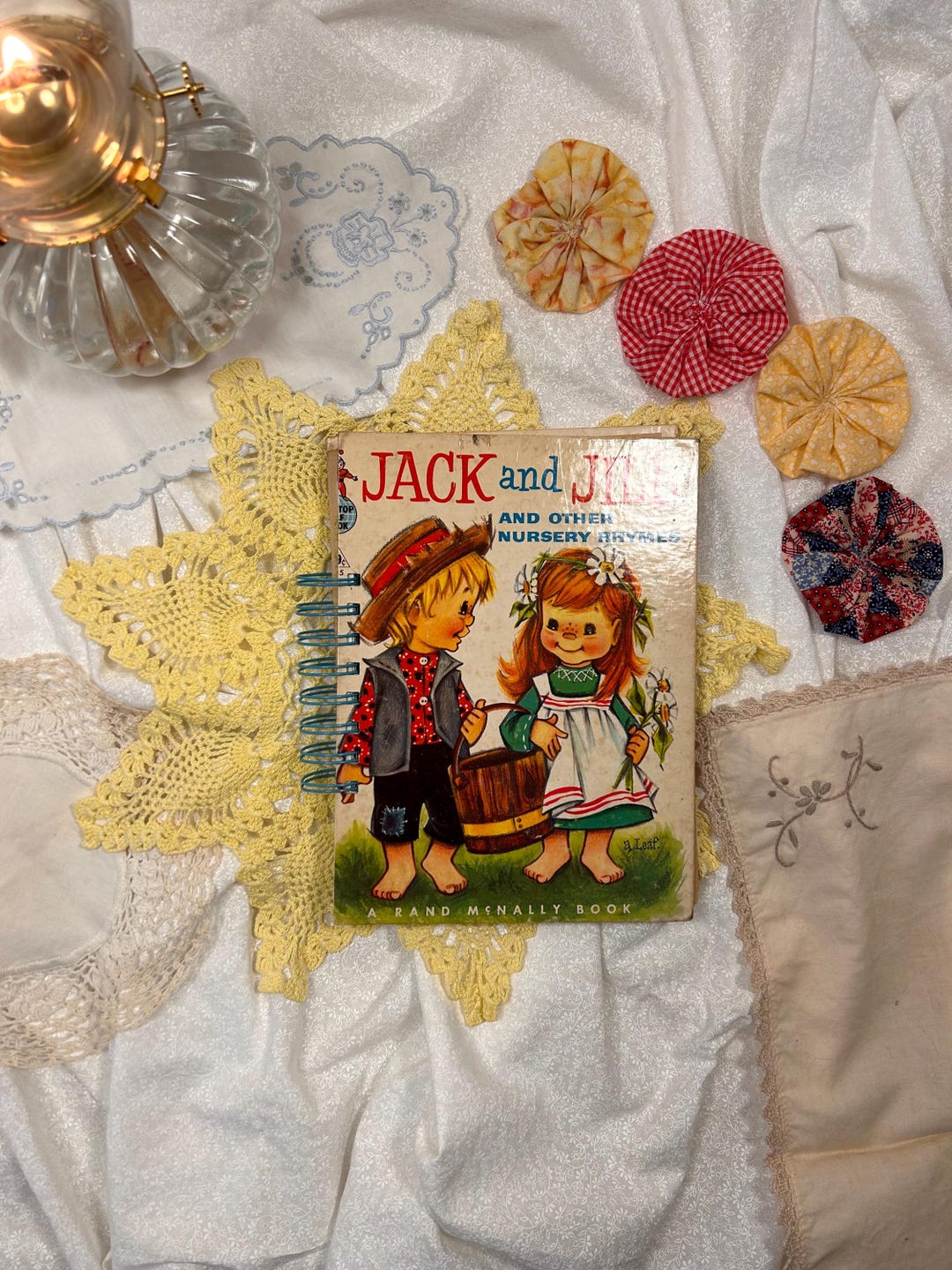 Vintage Jack and Jill Junk Journal Notebook - Etsy