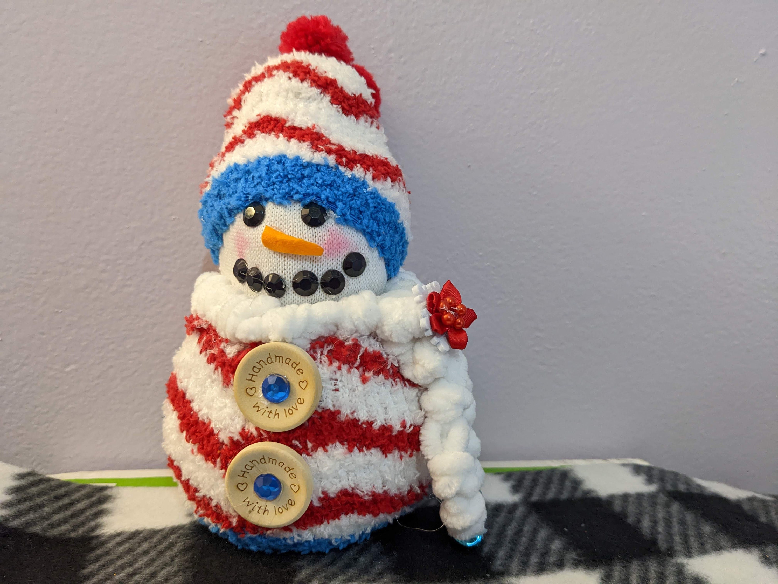 Adorable Sock Snowman - Etsy