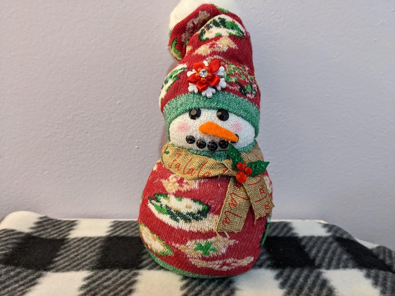 Adorable Sock Snowman - Etsy