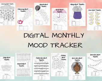 January Mood Tracker - Etsy