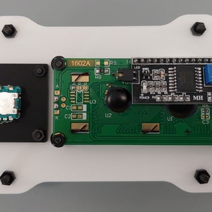 Frontplate DIY Kit mit 16x2 LCD und Rotary Encoder - Etsy.de