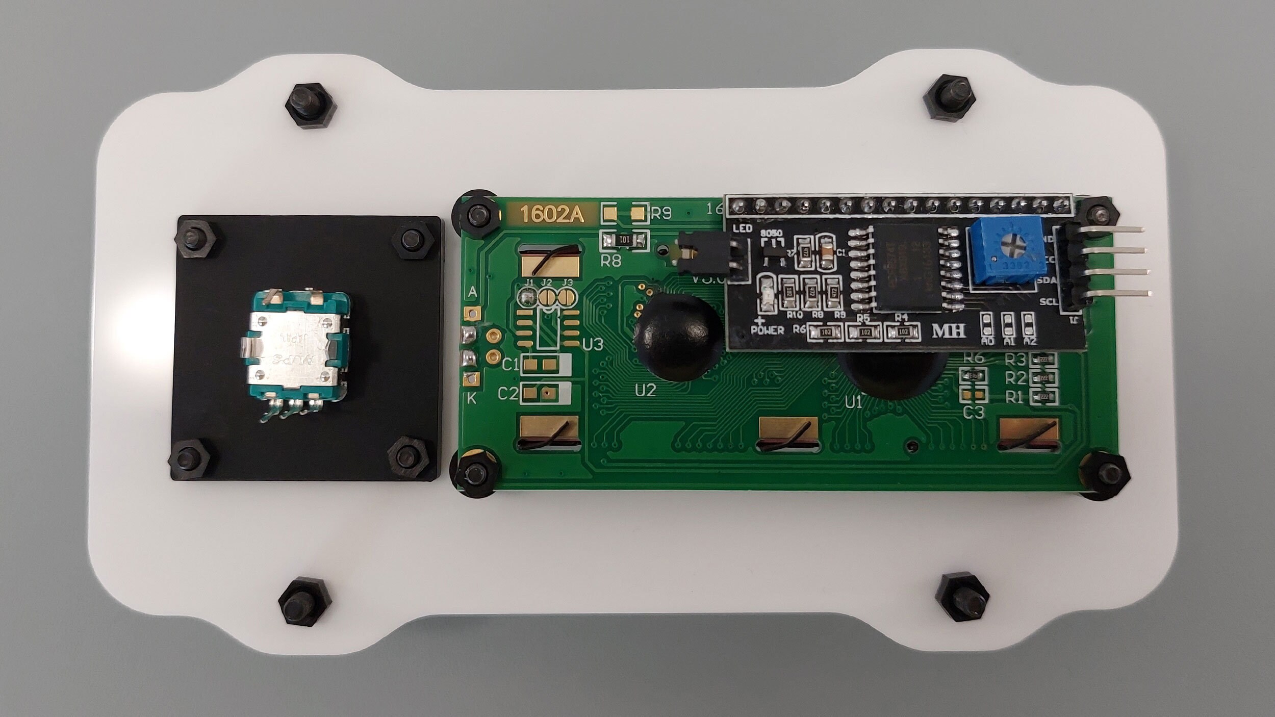 Frontplate DIY Kit mit 16x2 LCD und Rotary Encoder - Etsy.de