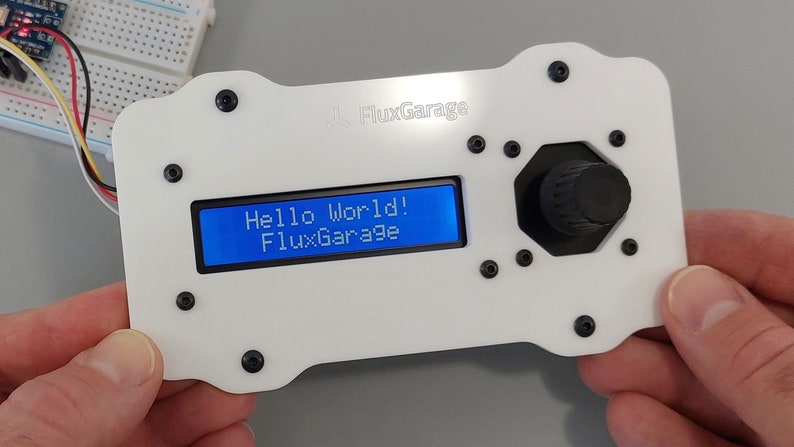 Frontplate DIY Kit mit 16x2 LCD und Rotary Encoder - Etsy.de