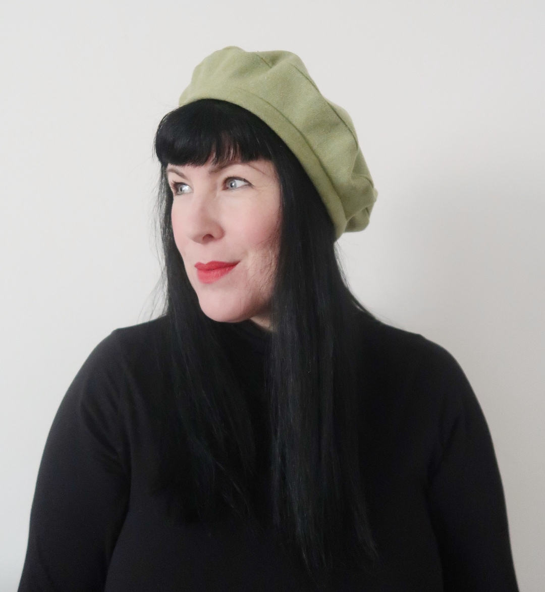 MARLENE Beret Digital Pattern // 3 Sizes // PDF Sewing Pattern - Etsy
