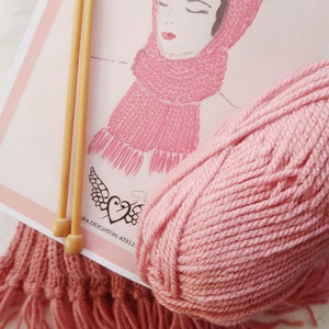 The Elsa Hood Knitting Pattern One Size PDF Digital Knitting Pattern - Etsy