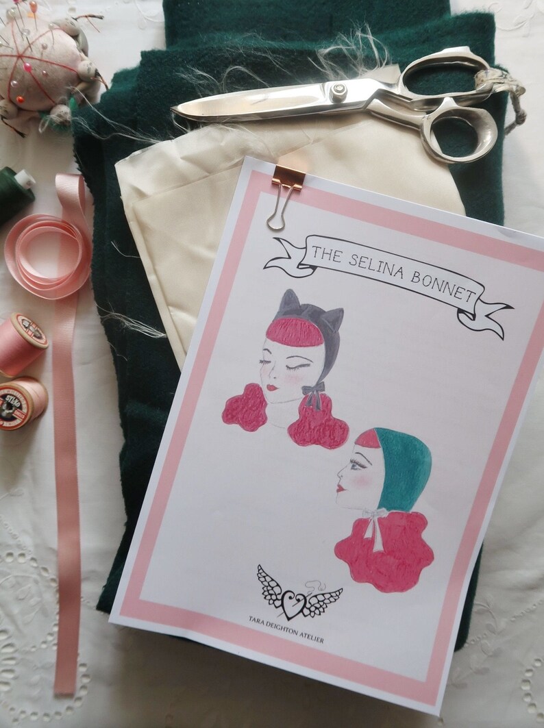 The Selina Bonnet ~ PDF Sewing Pattern ~ One Size Bonnet Pattern - Etsy