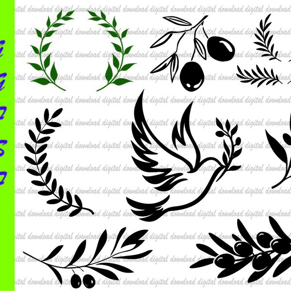 Olive Branch - Etsy
