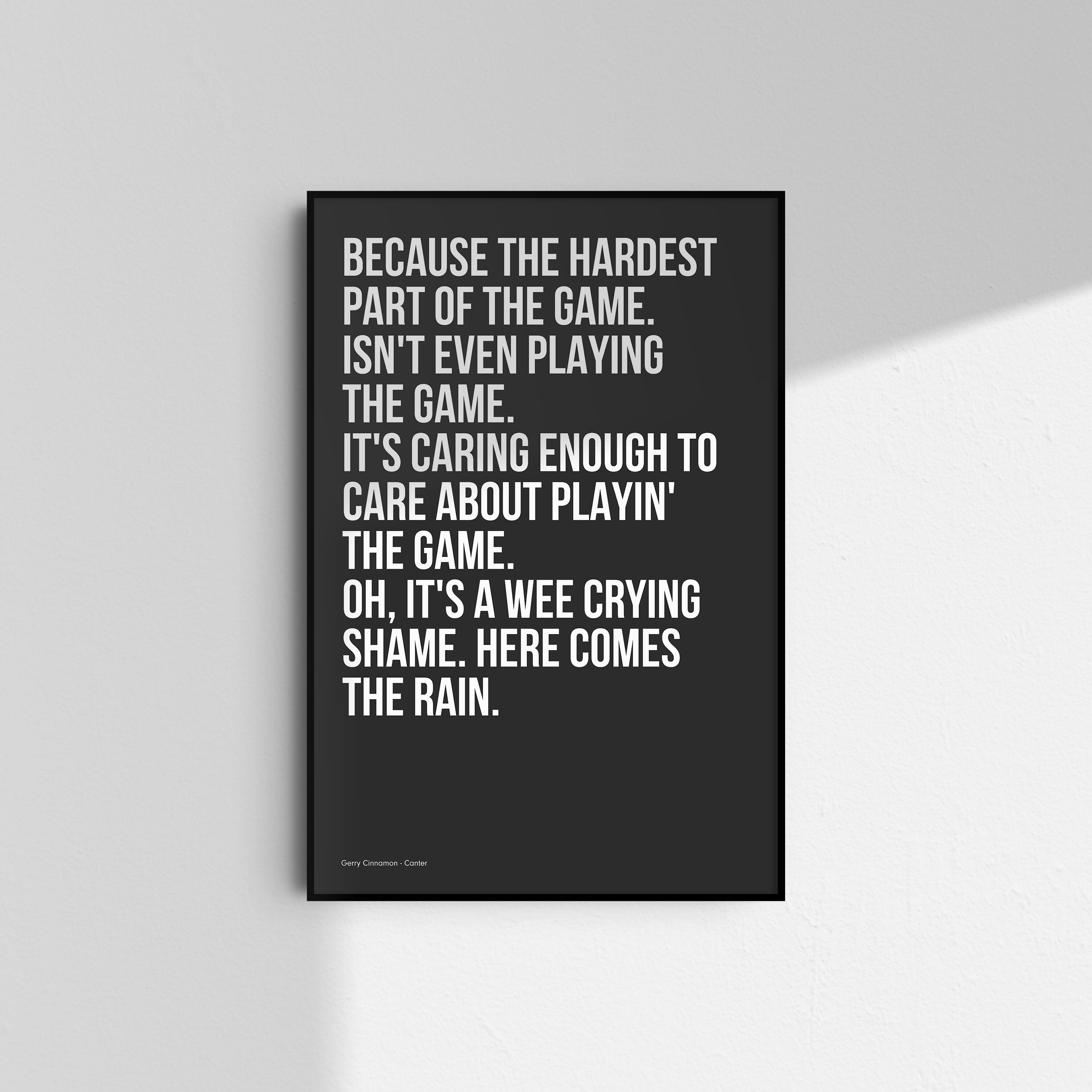 Personalized Song Lyrics Print, Custom Music Wall Art (digital Download ...